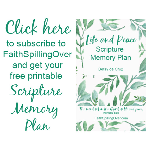 Why and How to Memorize Scripture {More Peace} - Faith Spilling Over