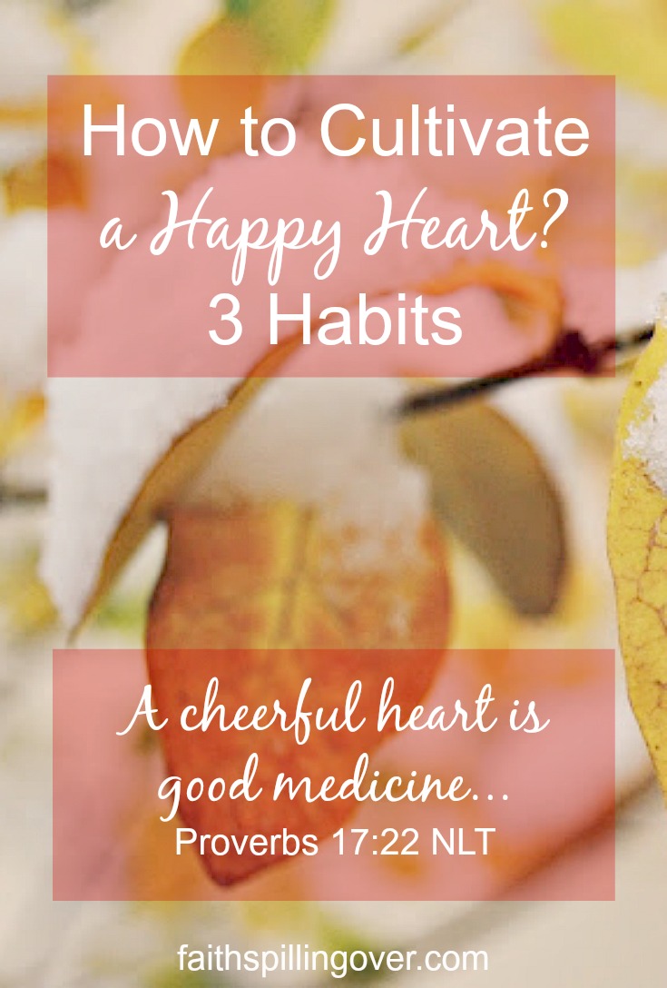 How to Cultivate a Happy Heart? 3 Habits - Faith Spilling Over