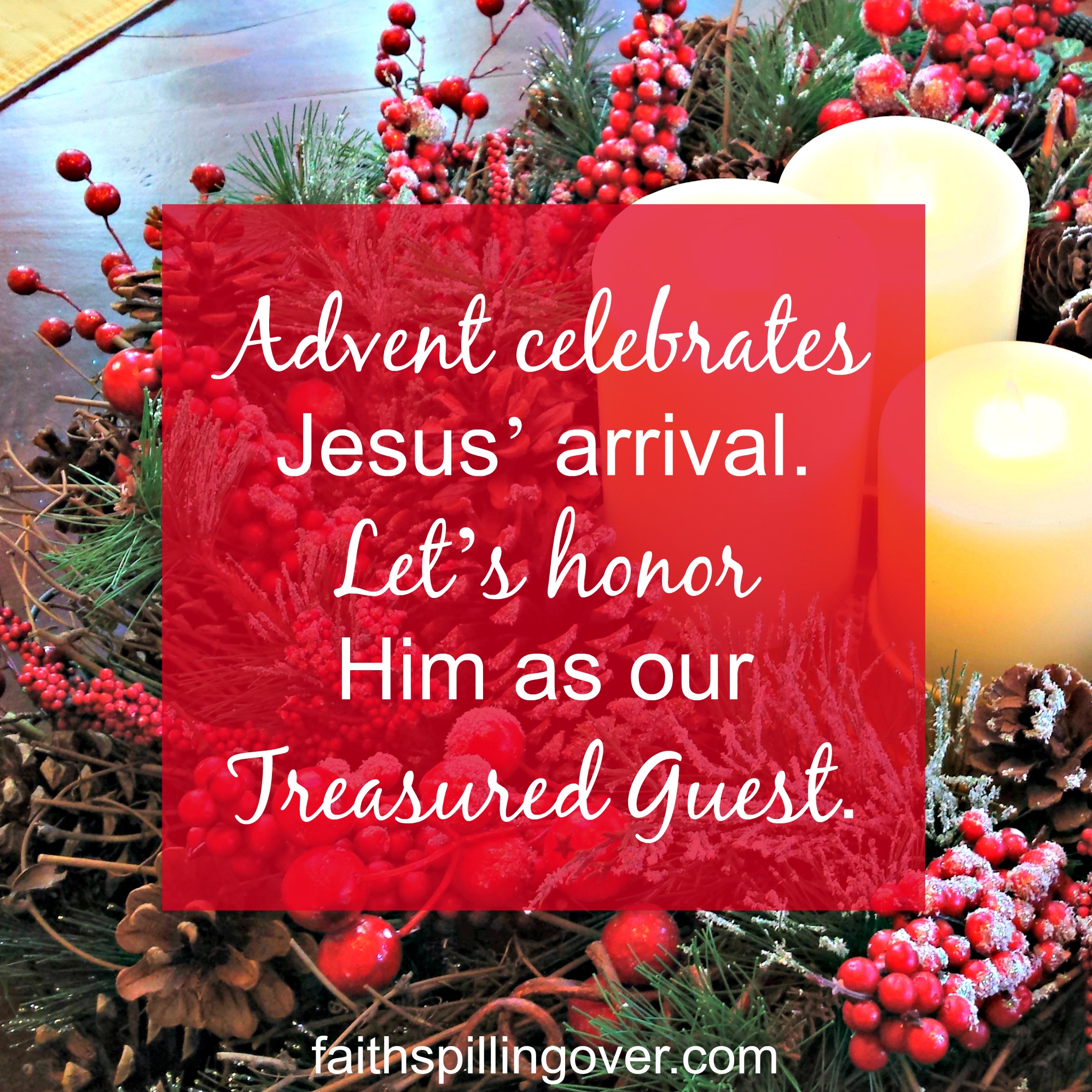 When You Want to Treasure Jesus in December - Faith Spilling Over